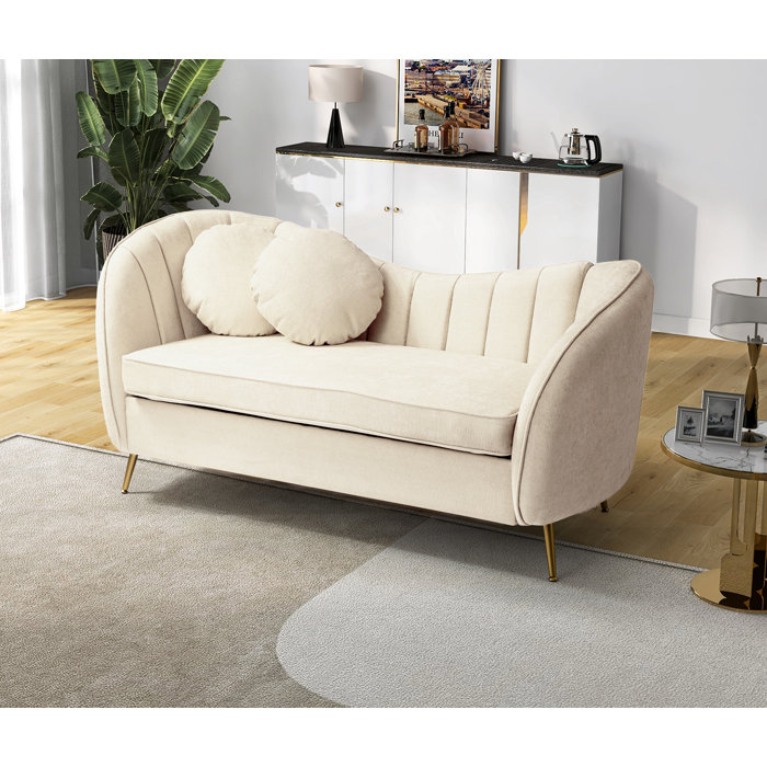 Willa Arlo Interiors Sidwell 64.6'' Upholstered Loveseat & Reviews | Wayfair